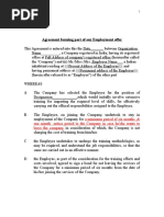 Manpower Contract Agreement-Format | PDF | Employment | Wage