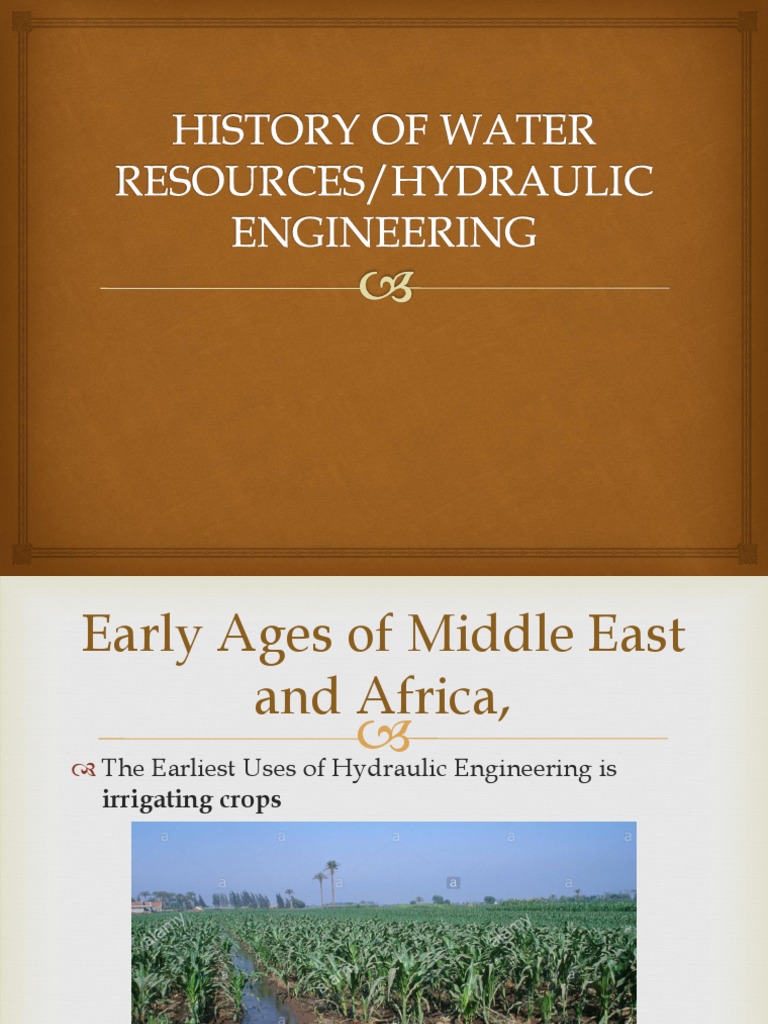 History of Hydraulic Engineering | PDF