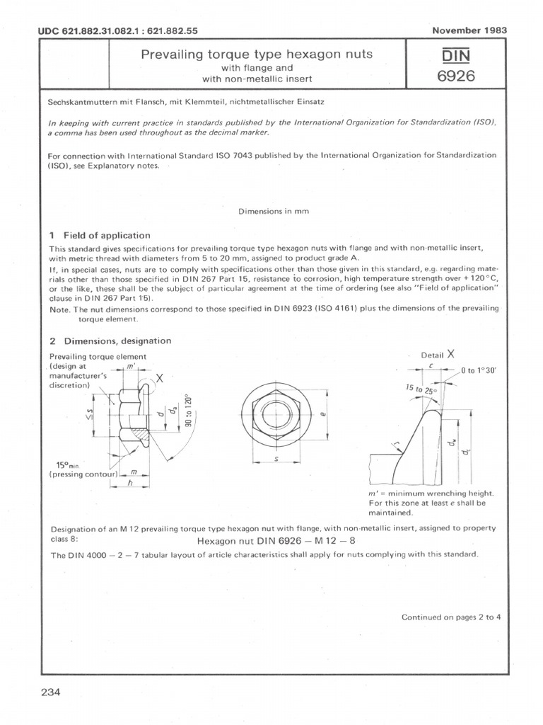 Din 6926 PDF | PDF