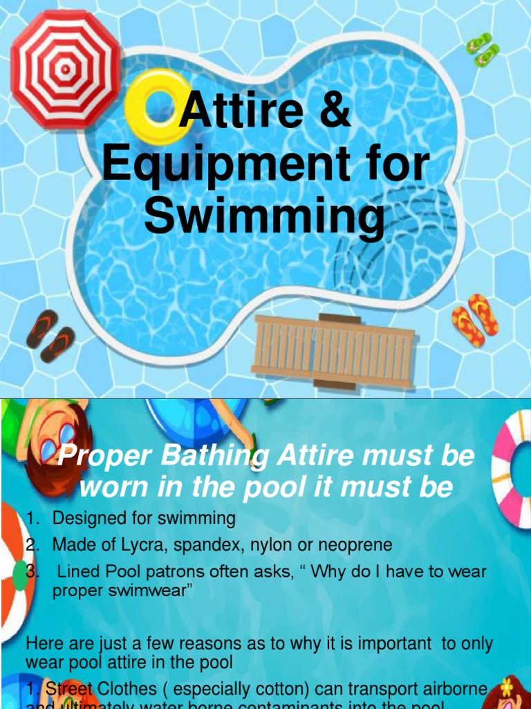 Attire Equipm WPS Office Final | PDF | Swimming | Swimming Pool