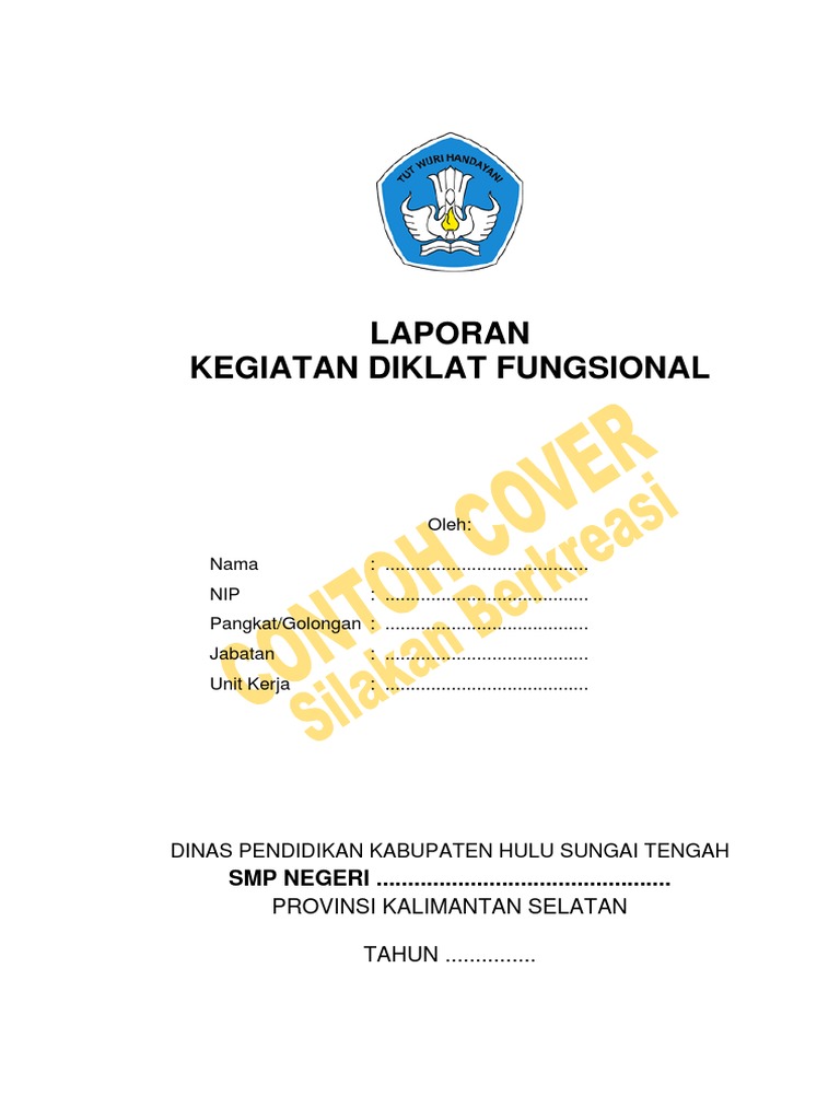 Contoh Laporan Diklat | PDF