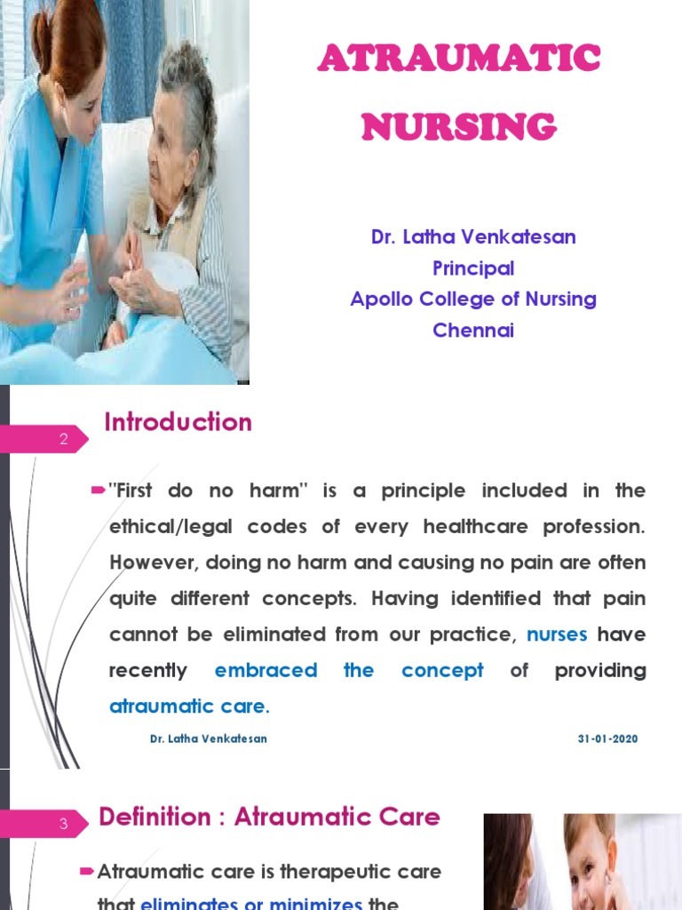 Atraumatic Nursing Very Final | PDF | Stress (Biology) | Pain