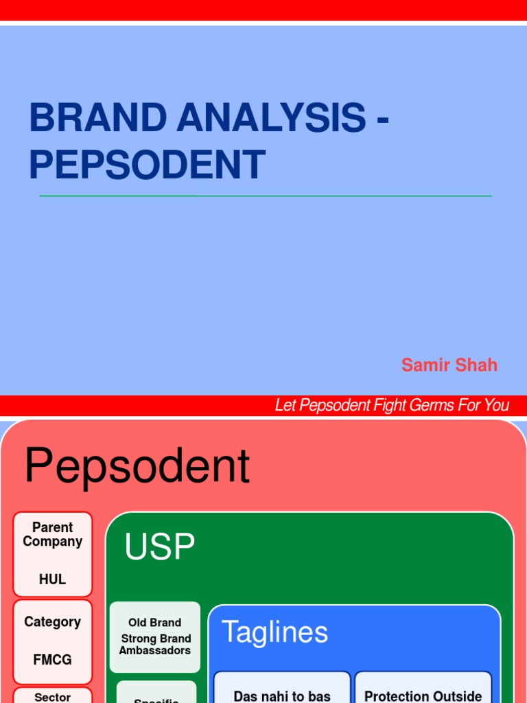Pepsodent Brand | Download Free PDF | Brand | Oral Hygiene