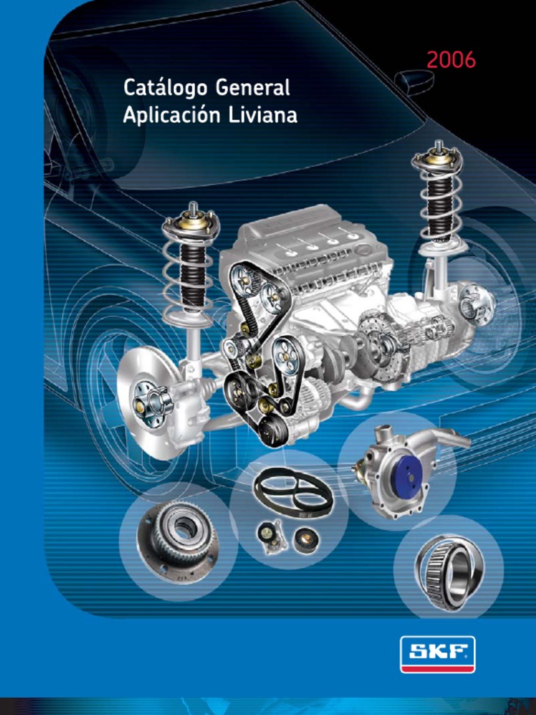 Catalogo Automotriz SKF.pdf | Transmisión (Mecánica) | Eje