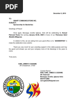 FUN RUN Letter | PDF | Transport