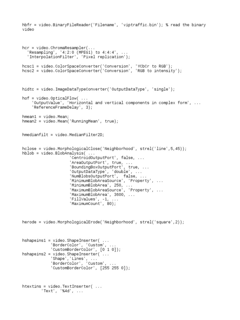 Tracking Using Optical Flow Pdf Video Imaging