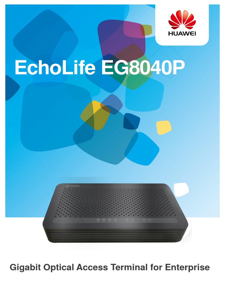 EG8040P | Download Free PDF | Networks | Computer Network