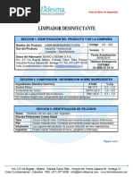 Sanitizante Key PDF | PDF | Detergente | Agua