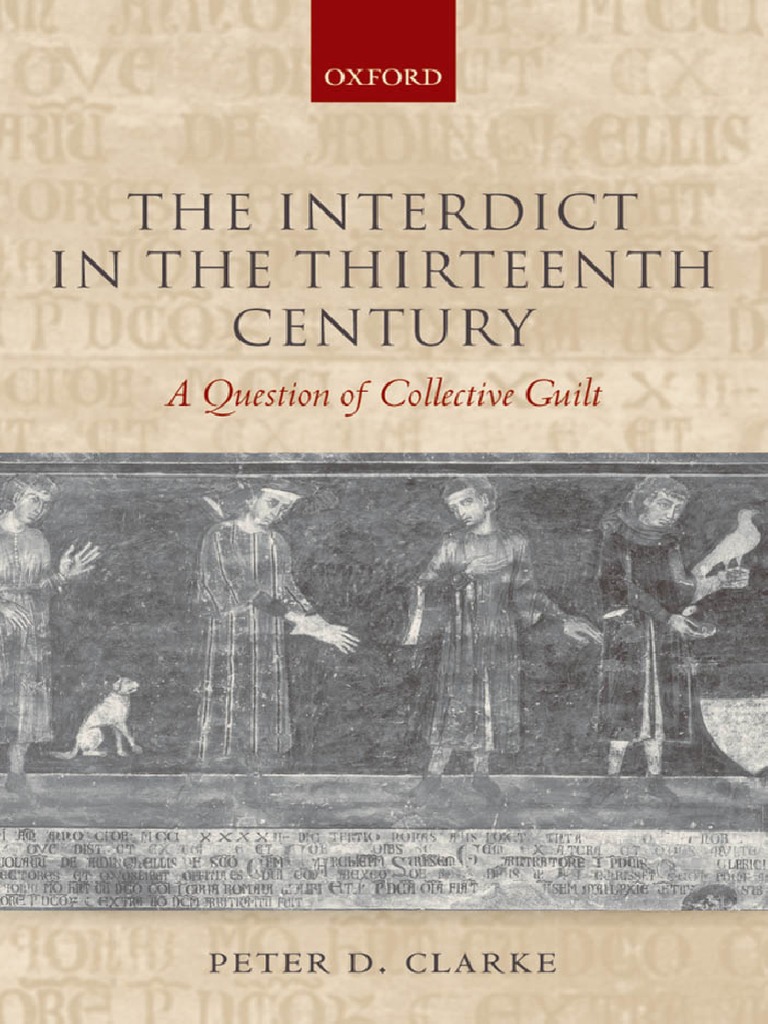 The Interdict in The Thirteenth Century | PDF | Canon Law | Pope