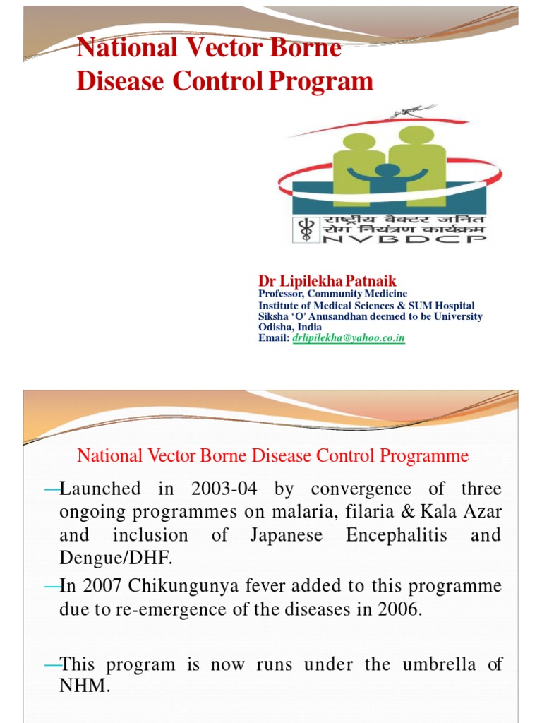 NVBDCP 180724092305 | PDF | Malaria | Animal Diseases