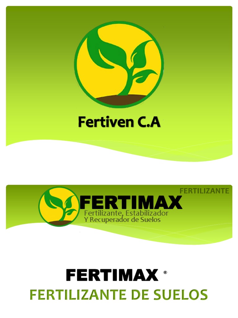 Fertimax Presentacion-1 | PDF | Fertilizante | Nutrientes