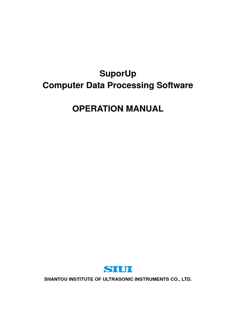 SuporUp - OperationManual SIUI SYNCSCAN | PDF | Computer File | Icon ...