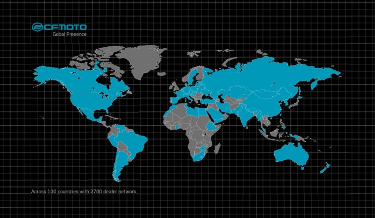 CF Moto World Map | PDF