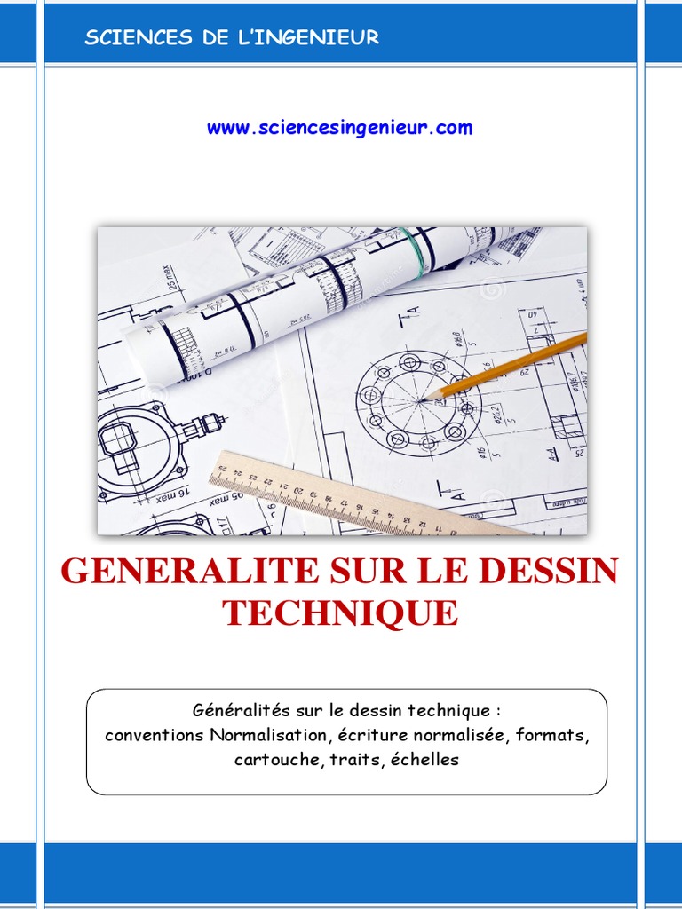 Écriture Normalisée en Dessin Technique | PDF | Dessin technique | Dessin