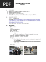 TONE MOOD Detailed LESSON PLAN | PDF | Lesson Plan | Cognition