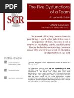 Facilitators Guide 5 Dysfunctions | PDF | Lecture | Goal