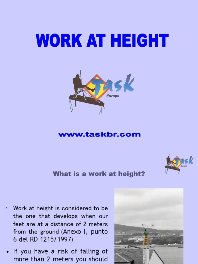 Work at Height | PDF