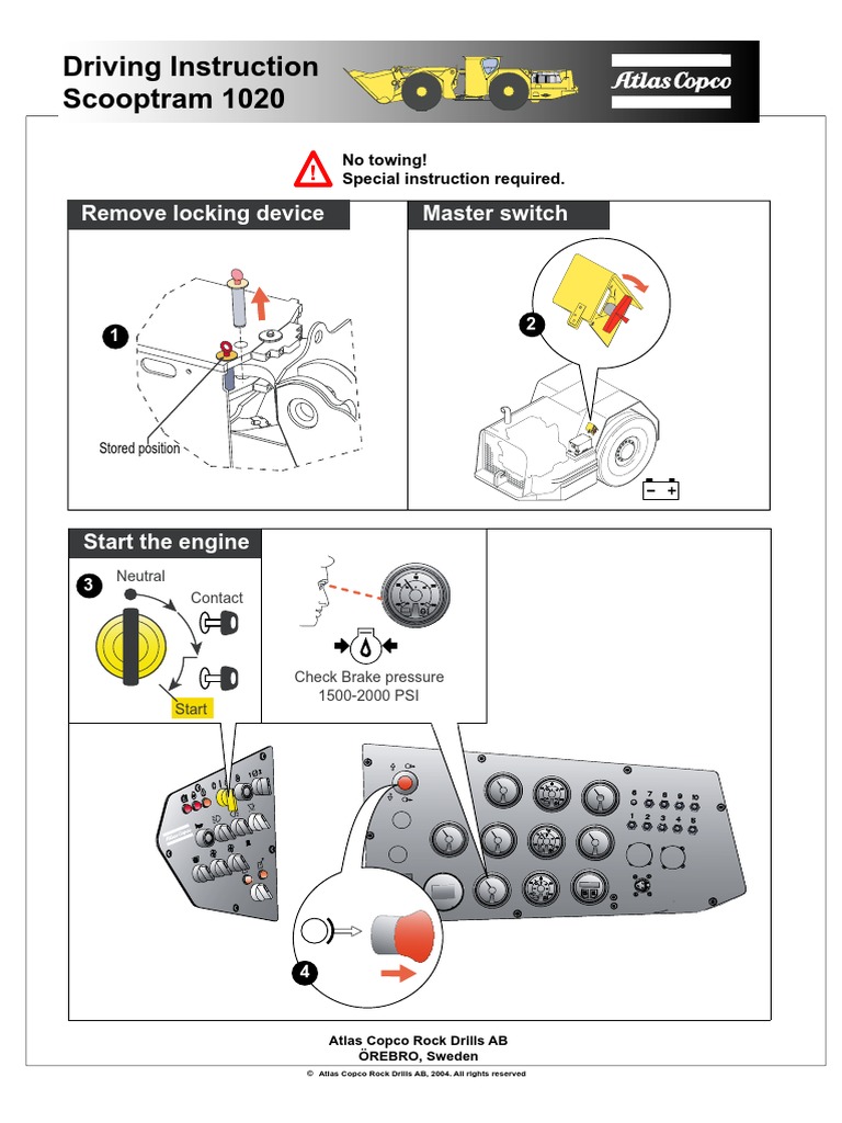 Transport Instructions ST1020 | PDF | Vehicle Technology | Automotive ...