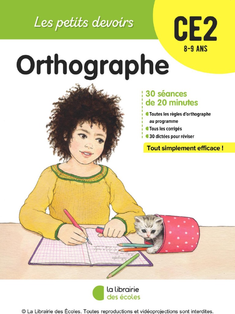 Les Petits Devoirs - Orthographe - CE2 | PDF