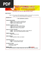 Sound System Quotation | PDF