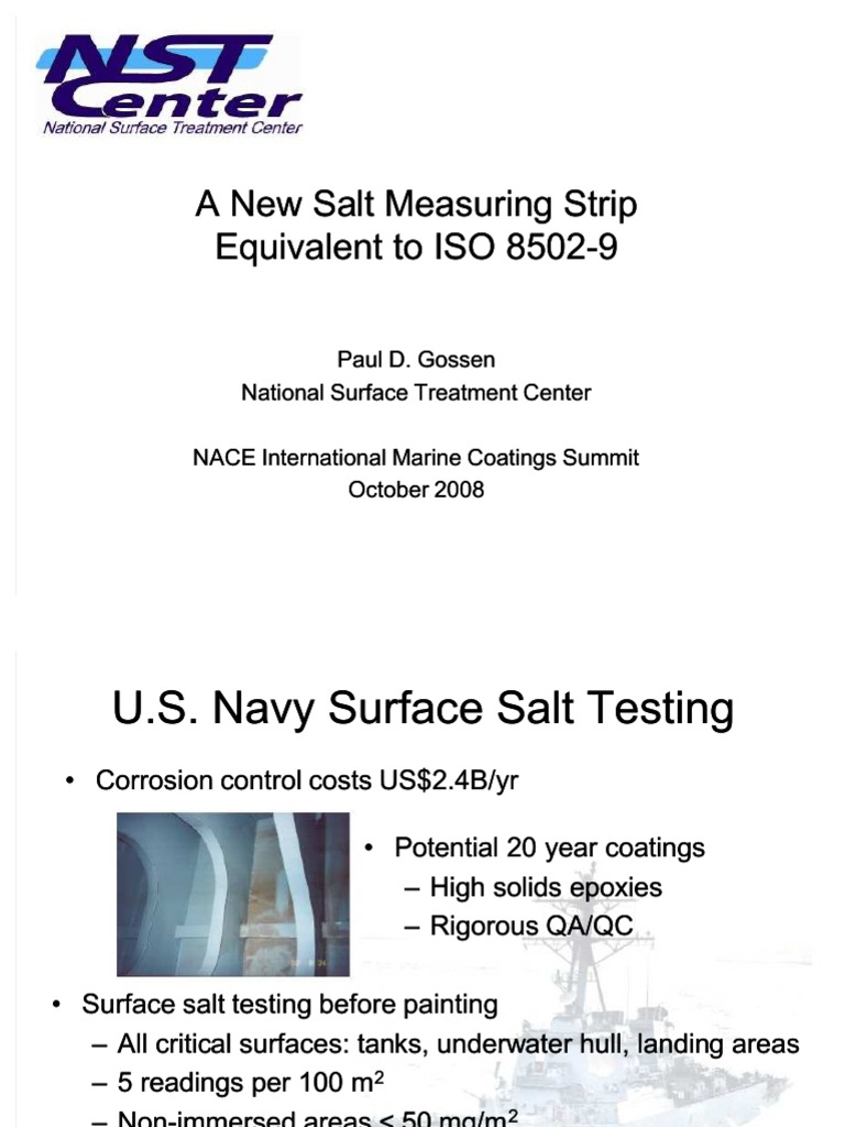 Iso 8502 9 | PDF | Electrical Resistivity And Conductivity | Water