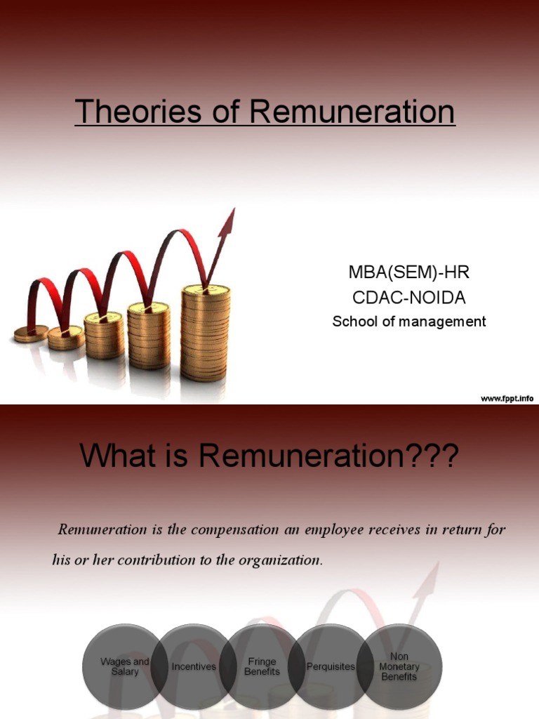 Theories of Remuneration | PDF | Organizational Behavior | Applied ...