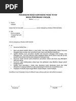 Prosedur Pembuatan Nomor Induk Karyawan (Nik) | PDF