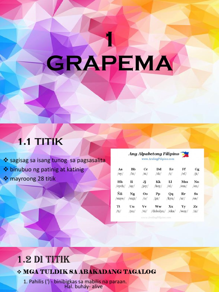 1 Grapema | PDF