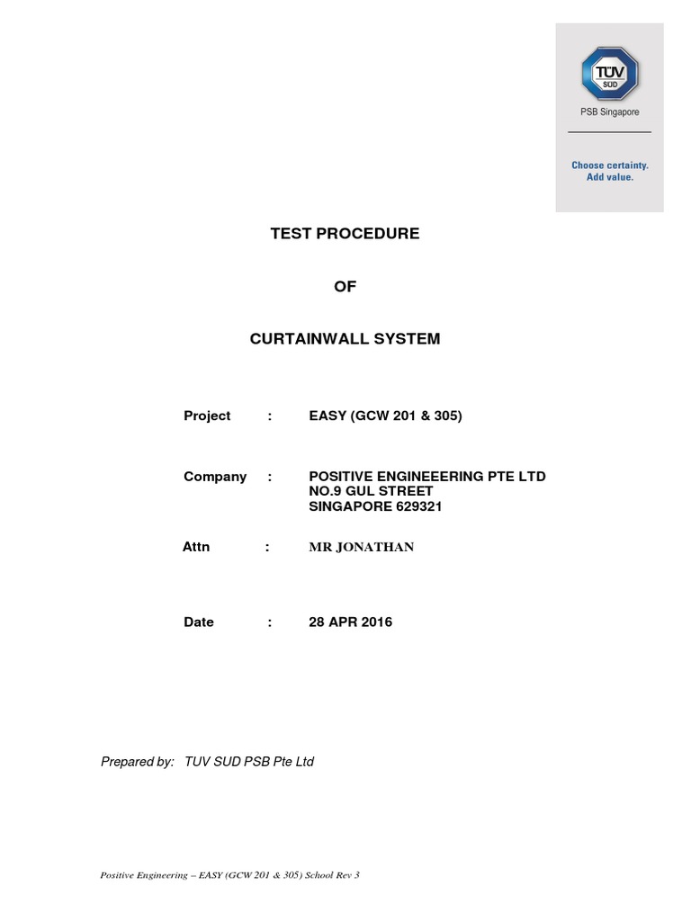 EASY PMU Test Procedure - GCW 201 305 | PDF | Pressure | Civil Engineering
