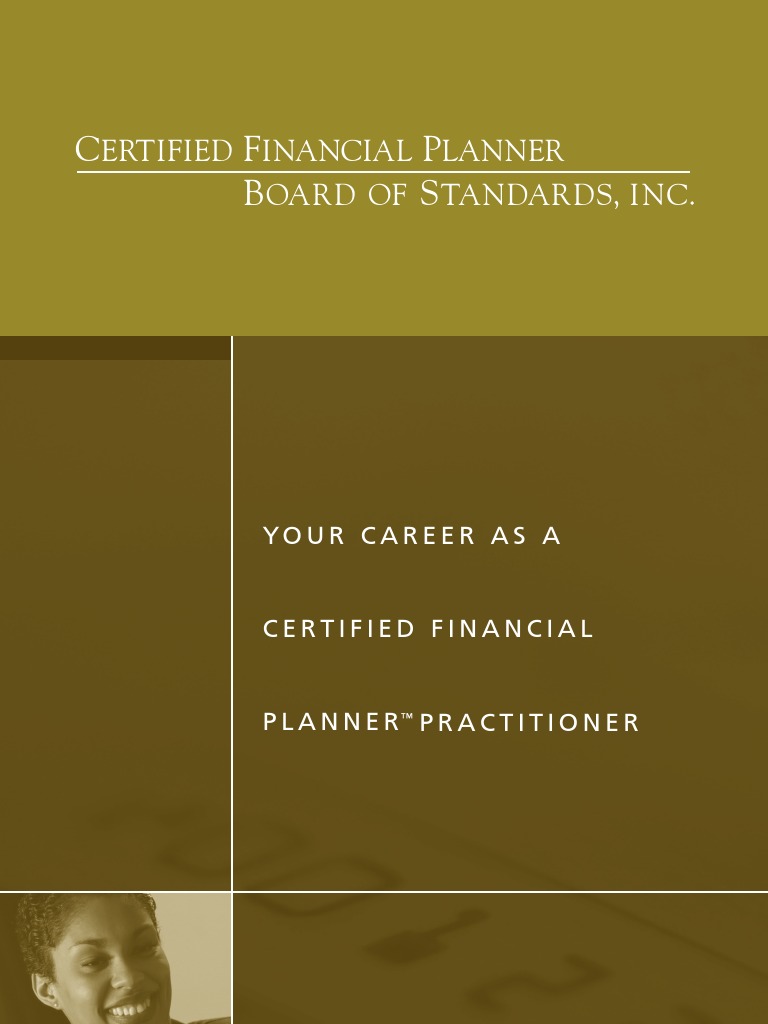 Your Career As A Certified Financial Planner | PDF