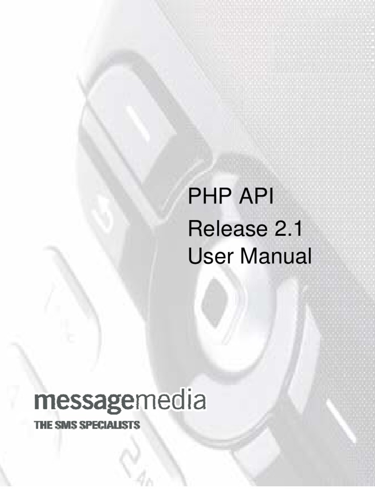 PHP API Documentation | PDF | Php | Application Programming Interface