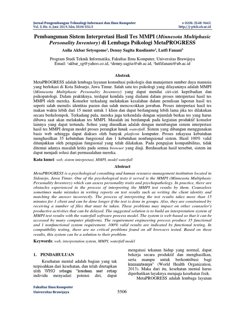 Tes Psikometri Cpns | PDF