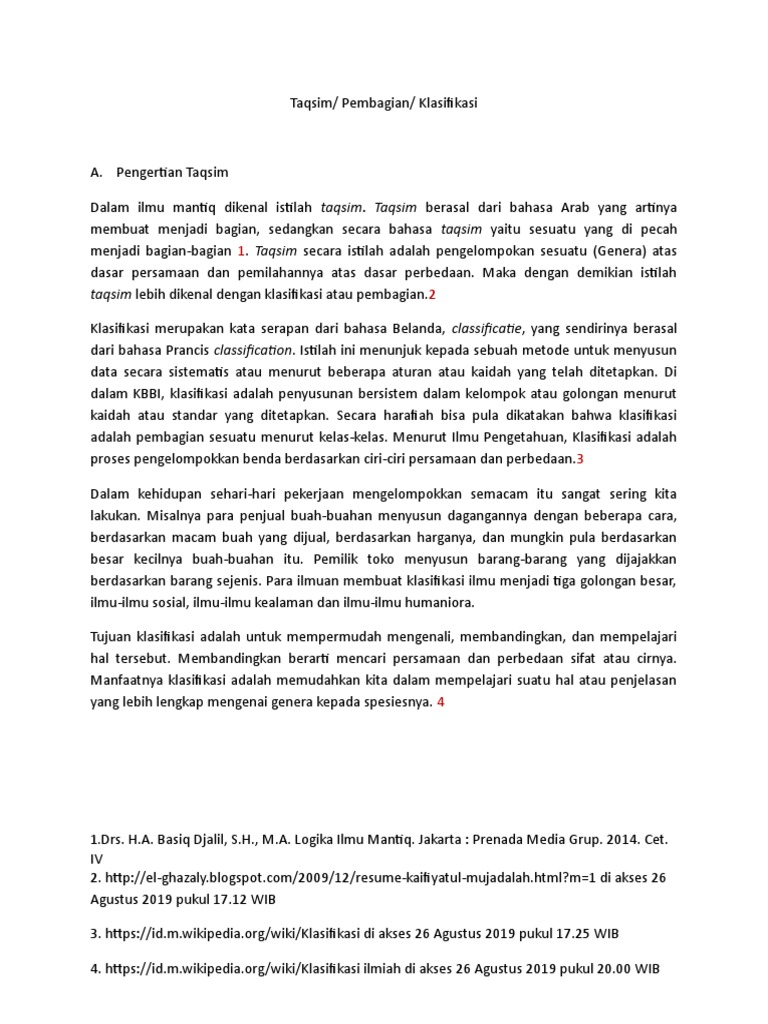 Taqsim / Pembagian | PDF