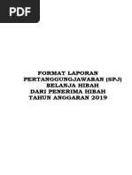 Contoh LPJ | PDF