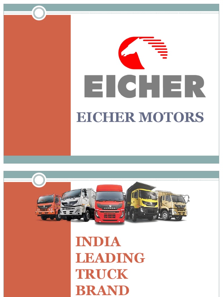 Eicher Motors | PDF