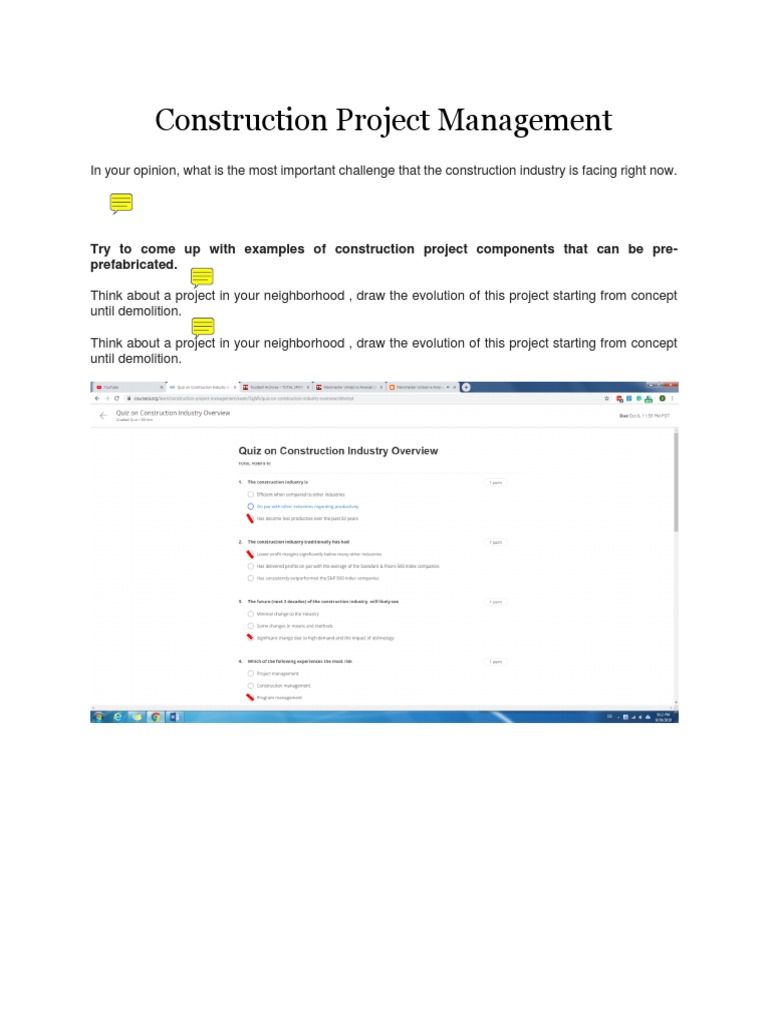 Construction Management PDF | PDF | Business | Engineering