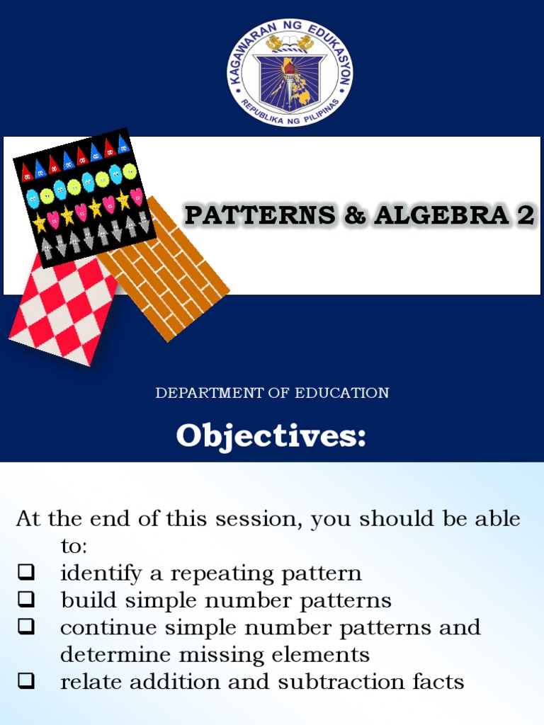 Patterns and Algebra Grade 2PowerPoint | PDF | Teaching Mathematics ...
