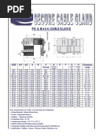 PG To Metric Conversion Table | PDF