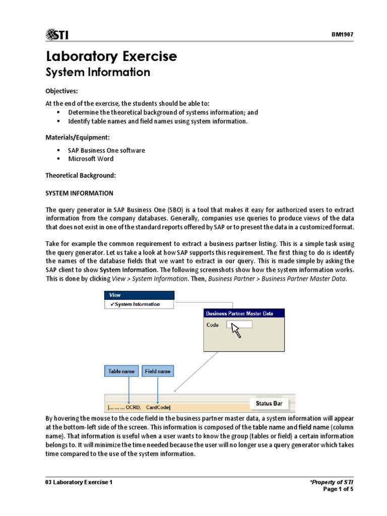 03 Laboratory Exercise 1 | PDF | Information Retrieval | Databases