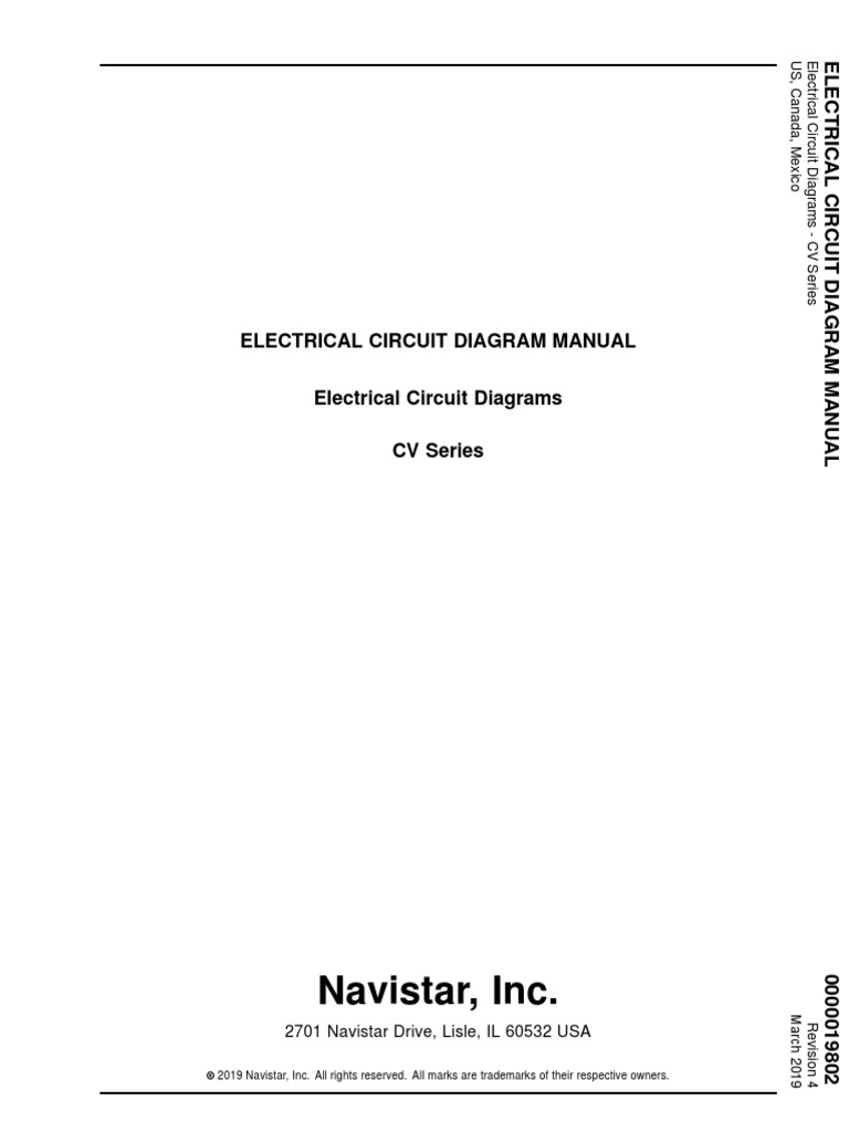 International CV Wiring Diagrams PDF | PDF | Seat Belt | Automotive ...