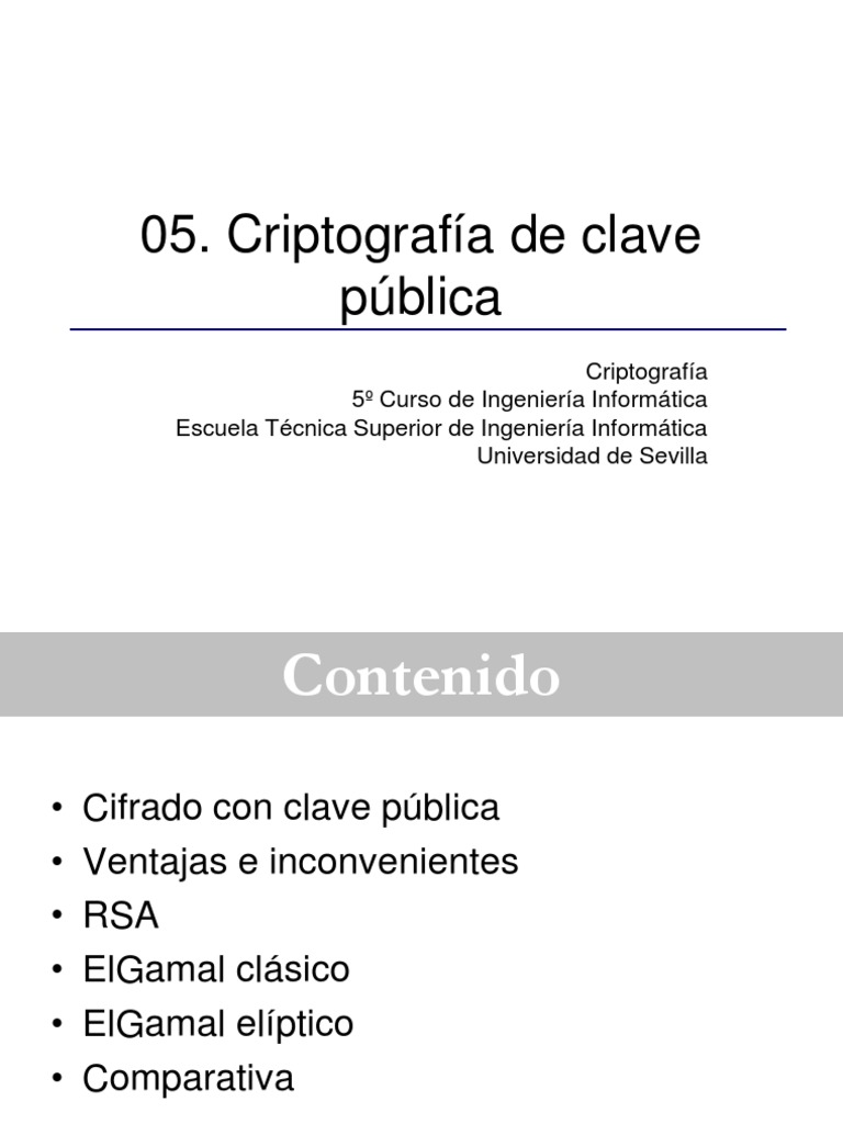 Cripto II RSA PDF | PDF | Clave (criptografía) | Criptografía de clave pública