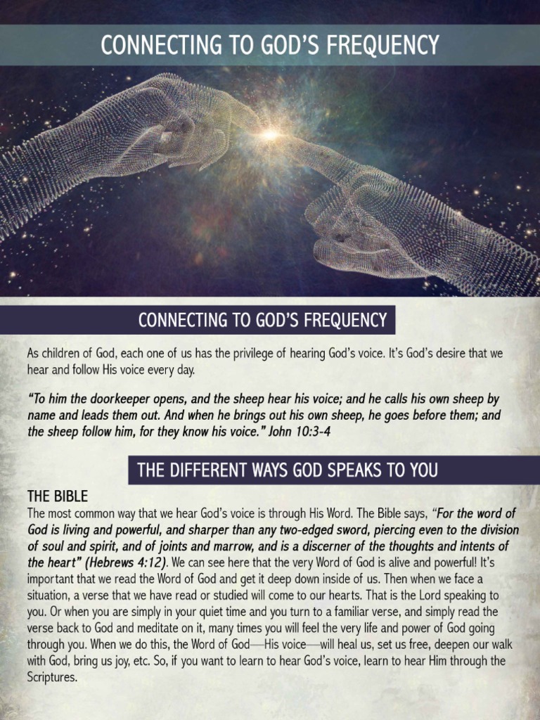 Connecting To God's Frequency - Digital Download | PDF