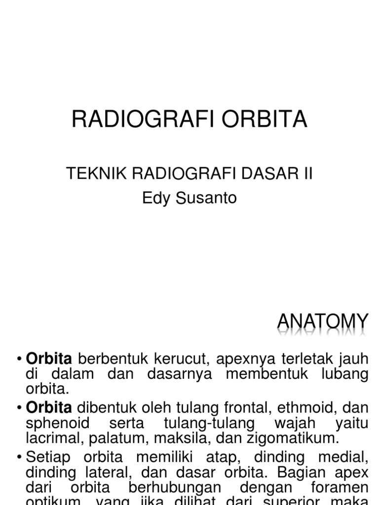 ORBITA | PDF | Sains & Matematika