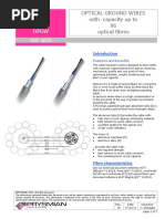 Spe For Opgw 48F India | PDF | Optical Fiber | Specification (Technical Standard)