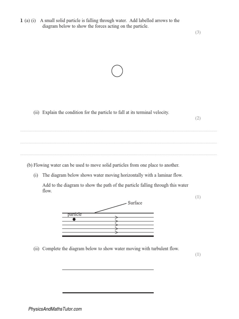 Forces and Fluid Dynamics in Physics | PDF | Laminar Flow | Atmosphere ...