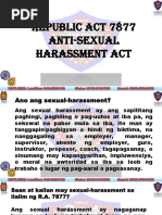 Anti-VAWC Act Tagalog | PDF