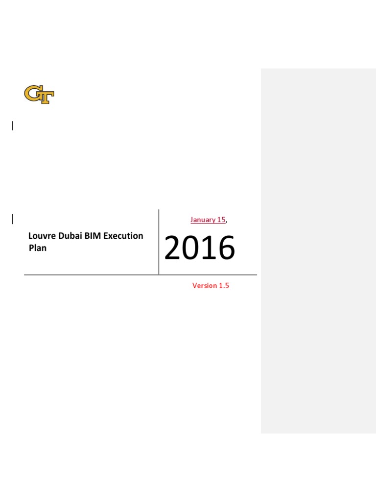 BIM Execution Plan Example | PDF | Building Information Modeling ...