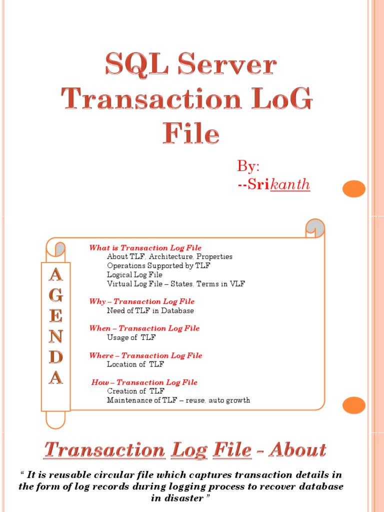 TLF Sri | PDF | Database Transaction | Replication (Computing)