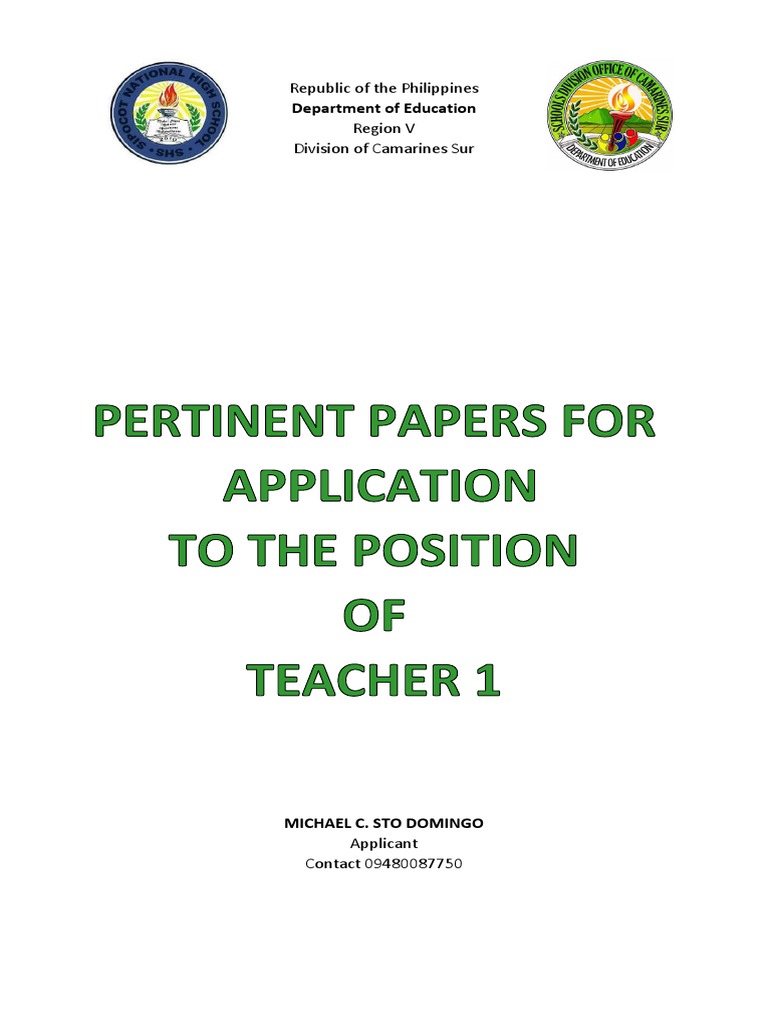 List of Requirements For Ranking | PDF