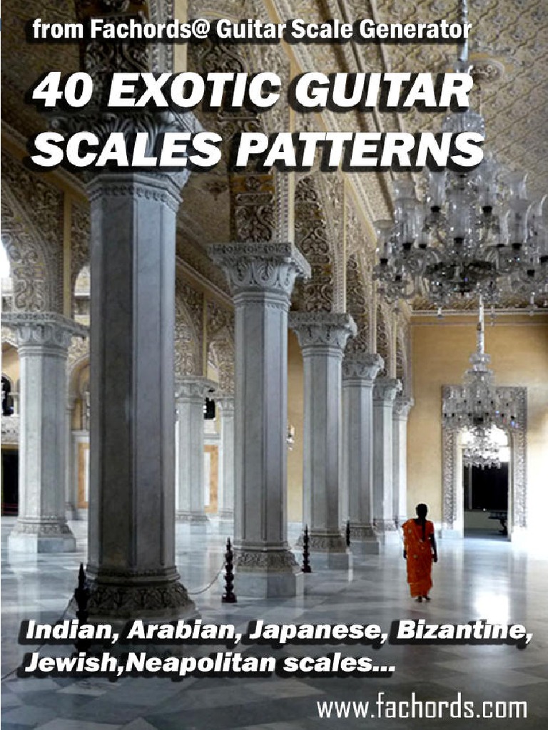 40 Exotic Guitar Scales Patterns PDF | PDF | Copyright | License